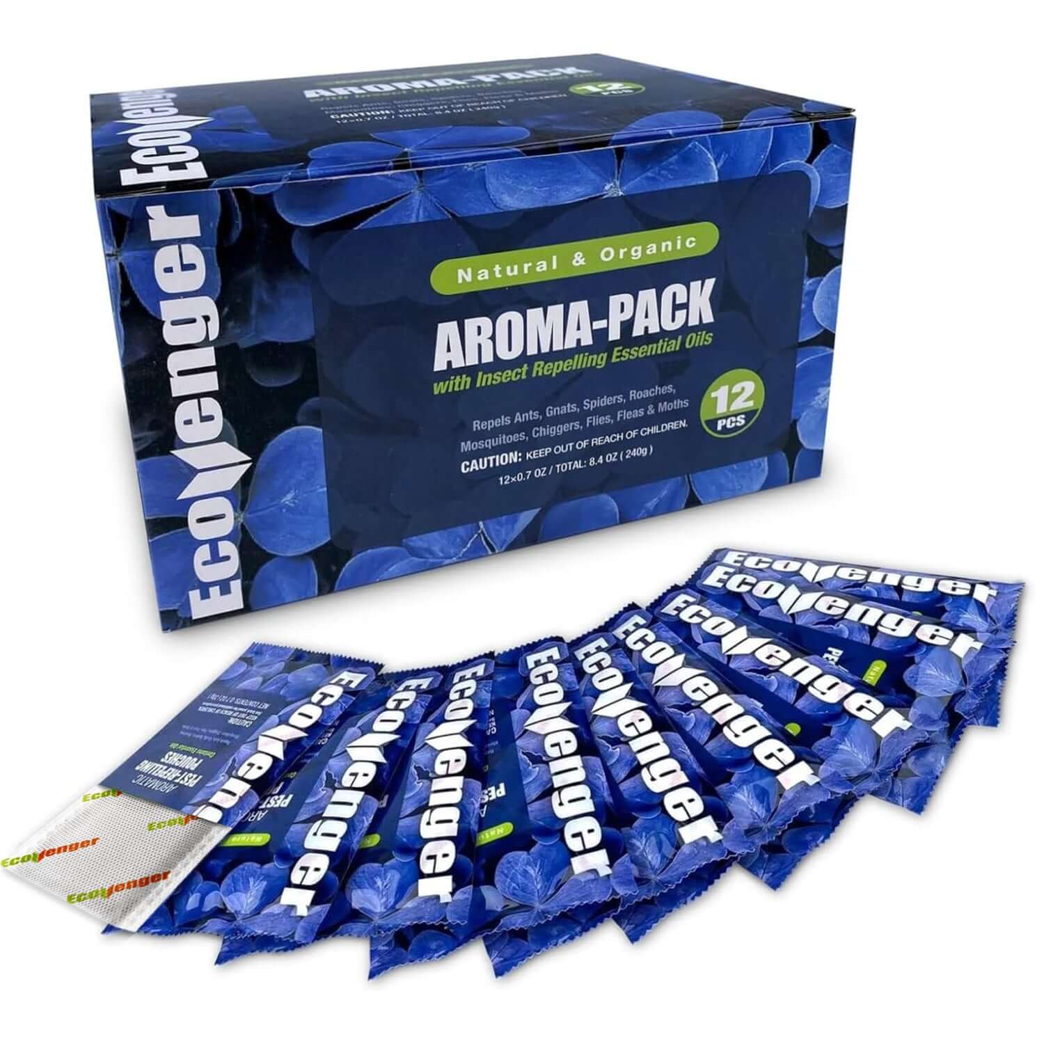 Ecovenger Repellent Pouch Natural Aromatic Sachet 12-Pack – EcoVenger