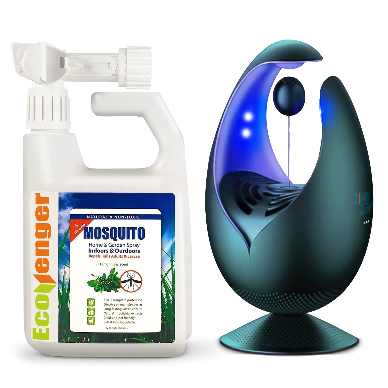 Mosquito Defense Bundle | EcoVenger + ZingZap